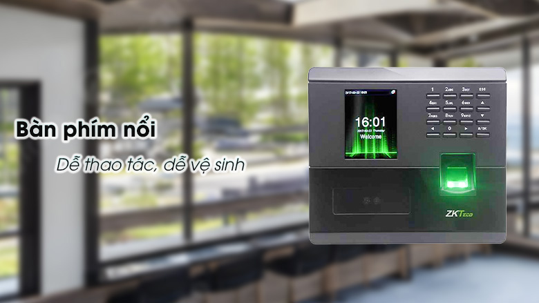 Máy chấm công ZKTECO MB100-VL ( tùy chọn )
